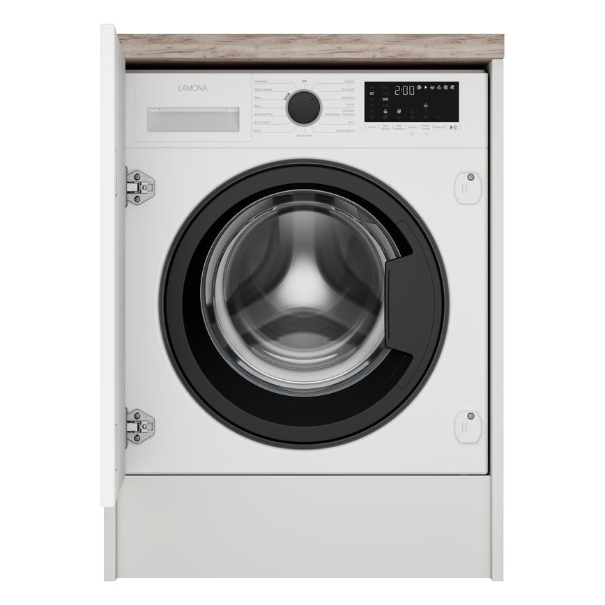 Lamona LAM8721 Integrated 7kg 1200rpm White Washing Machine | Howdens
