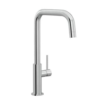Radstone Polished Chrome Right Angled Single Lever Mixer Kitchen Tap ...
