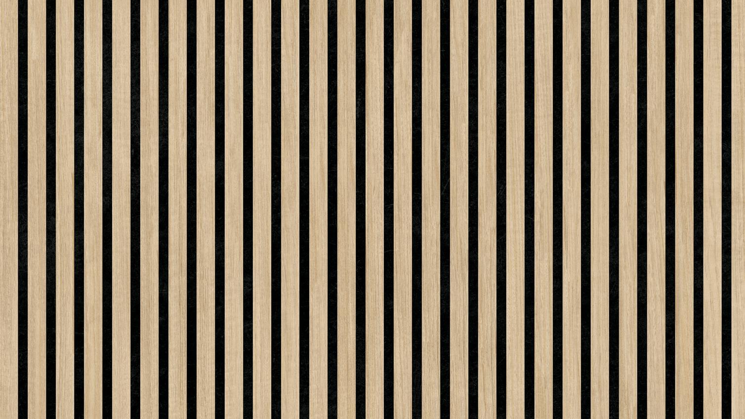 Alloy 3m x 600mm Matt Reeded Oak Effect Aluminium Backboard | Howdens