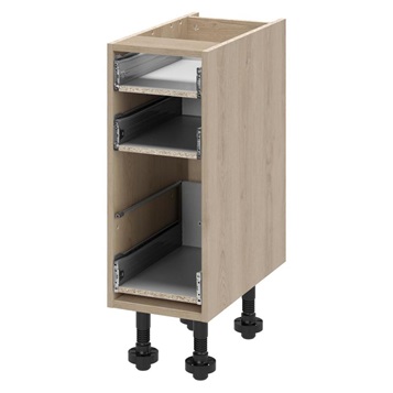 Oak 300mm Drawer Kitchen Cabinets | Kitchens | Howdens