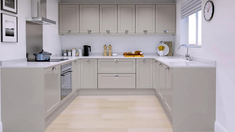 Chilcomb Pebble Kitchen | Fitted Kitchens | Howdens