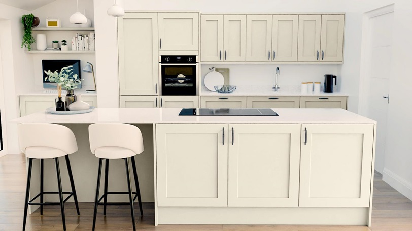 Chilcomb Porcelain Kitchen | Fitted Kitchens | Howdens