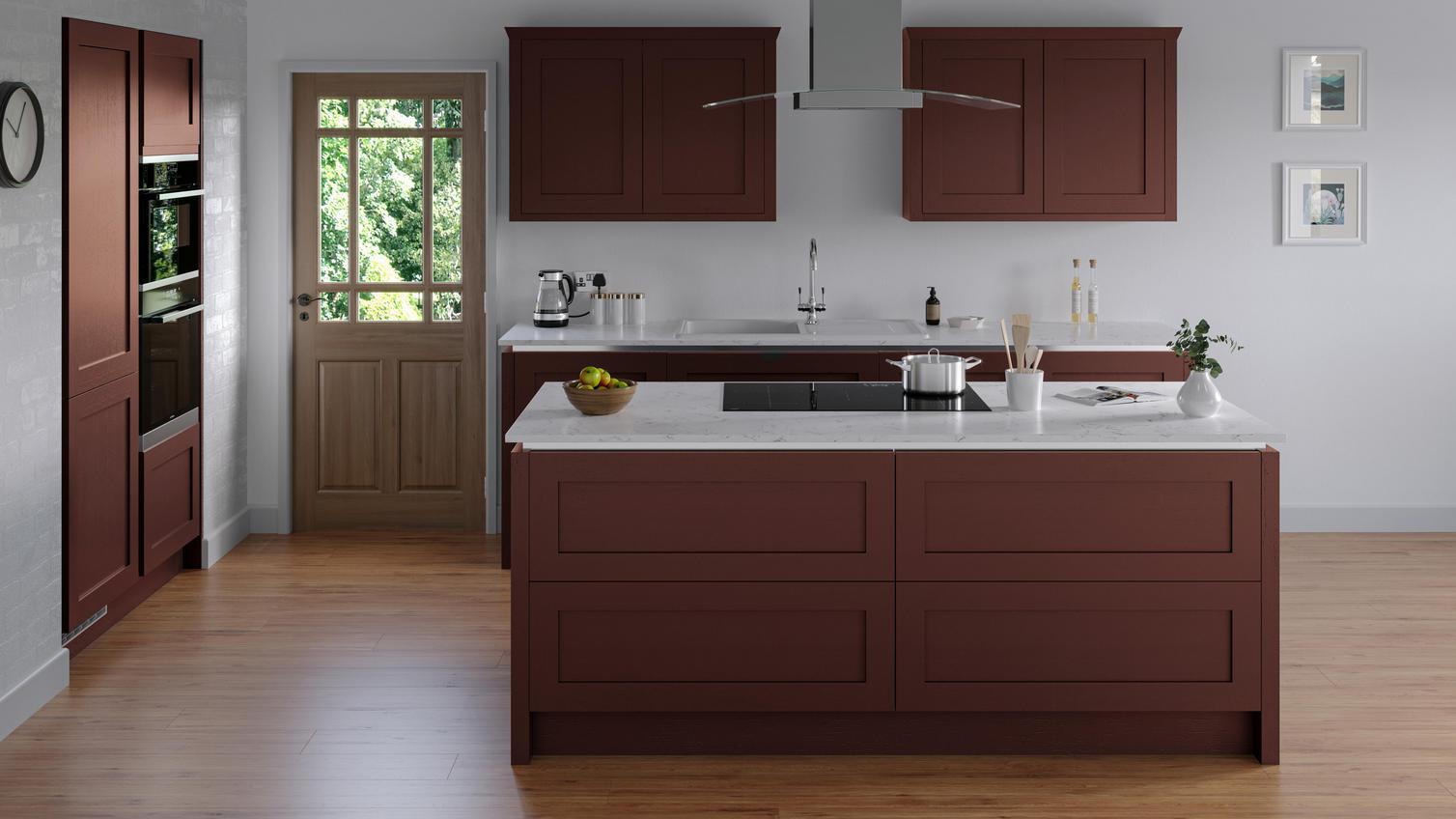 Red Island Fitted Kitchens | Kitchens | Howdens