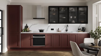 Red Kitchens | Fitted kitchens | Howdens