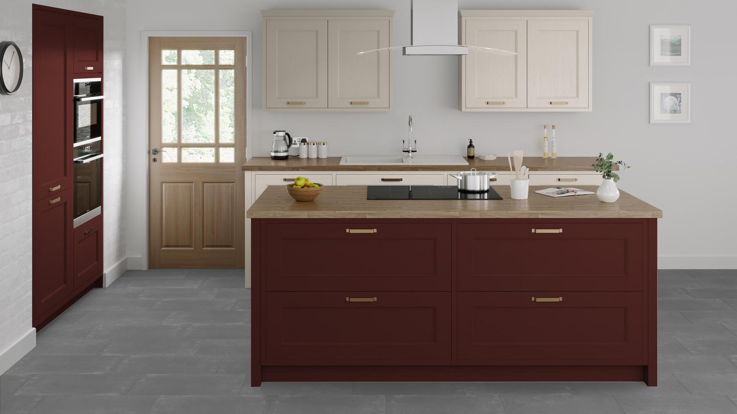 Red Island Fitted Kitchens | Kitchens | Howdens