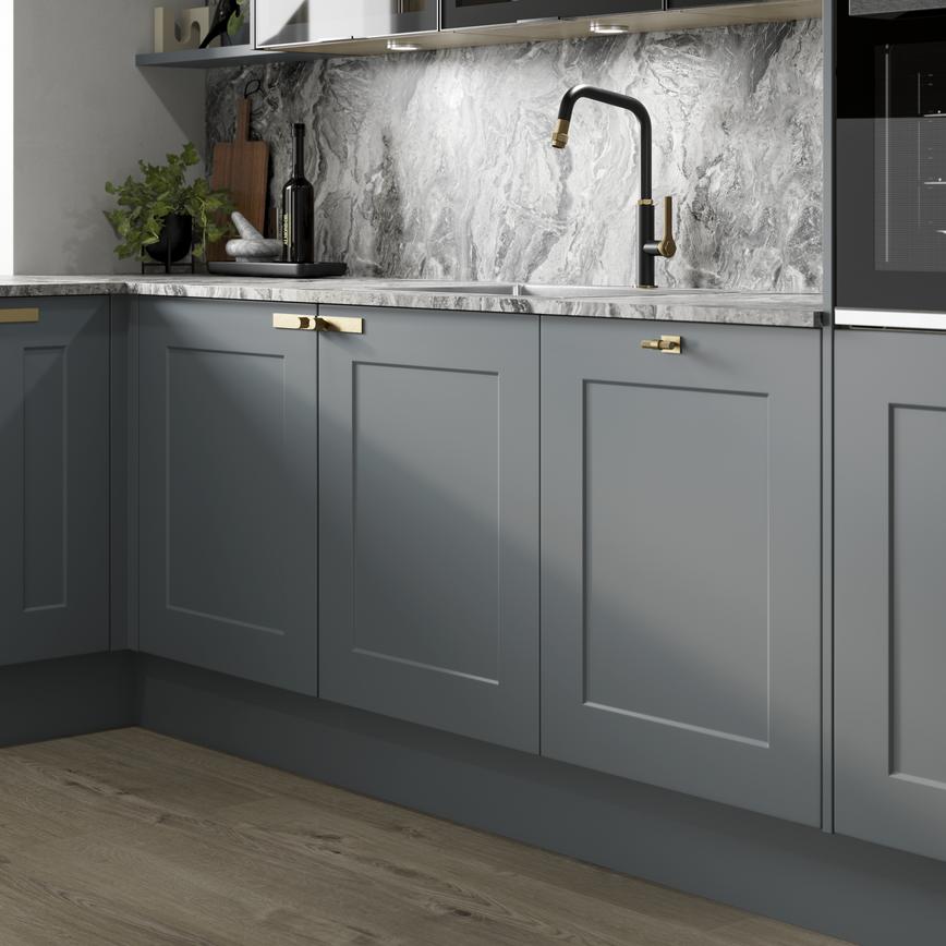 Chelford Dusk Blue Kitchen | Fitted Kitchens | Howdens