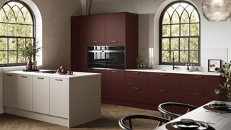 Red Kitchens | Fitted kitchens | Howdens