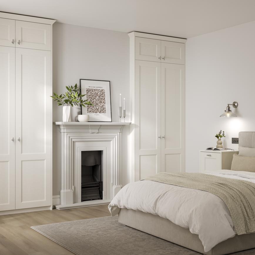 Bridgemere Porcelain Bedroom | Fitted Bedrooms | Howdens