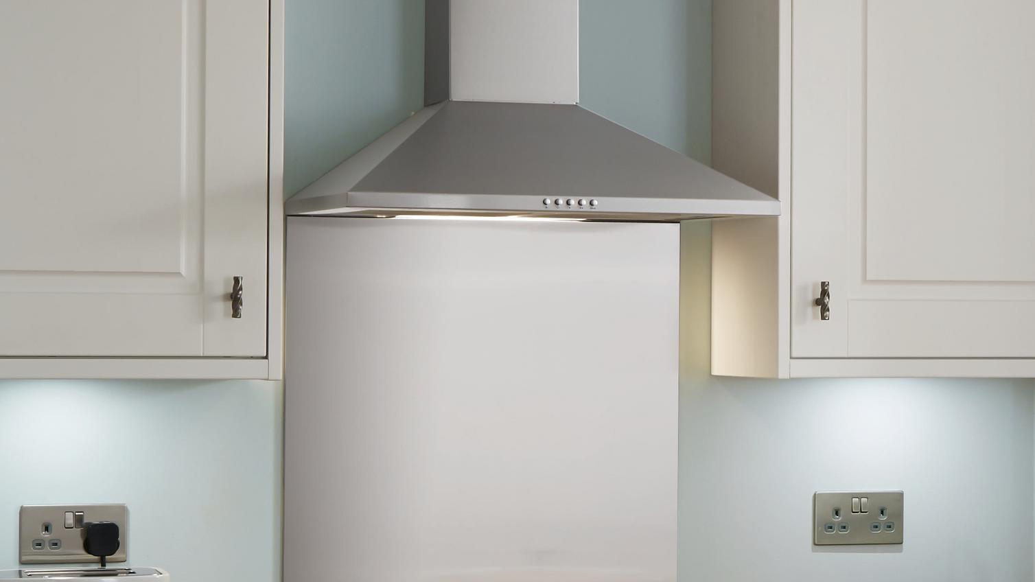 705mm Brushed Stainless Steel Splashback | Howdens