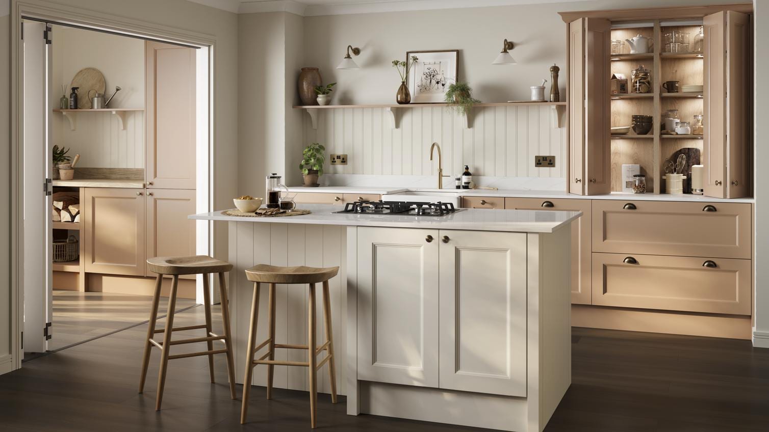 Elmbridge Terracotta Kitchen | Kitchens | Howdens